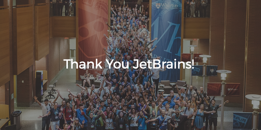 Thank You JetBrains! | DjangoCon US